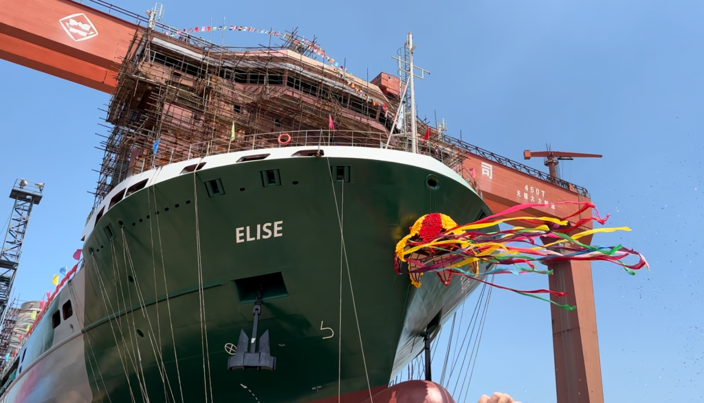 Launch of MV Elise marks milestone in eco-friendly shipping - JSI Alliance