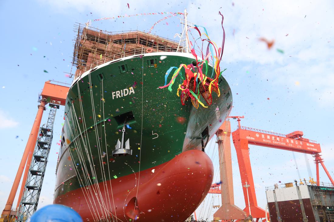 Another milestone for sustainable heavy lift shipping: Launch of MV ...